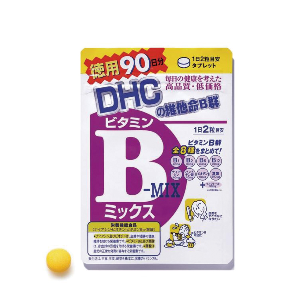 《DHC》維他命B群(90日份/180粒) (四入組) - PChome 24h購物